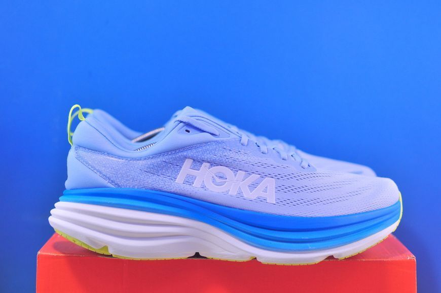 Кросівки Hoka One One Bondi 8 Wide Blue 💛 ціна: 2 799 грн. 💙 Купити у Києві