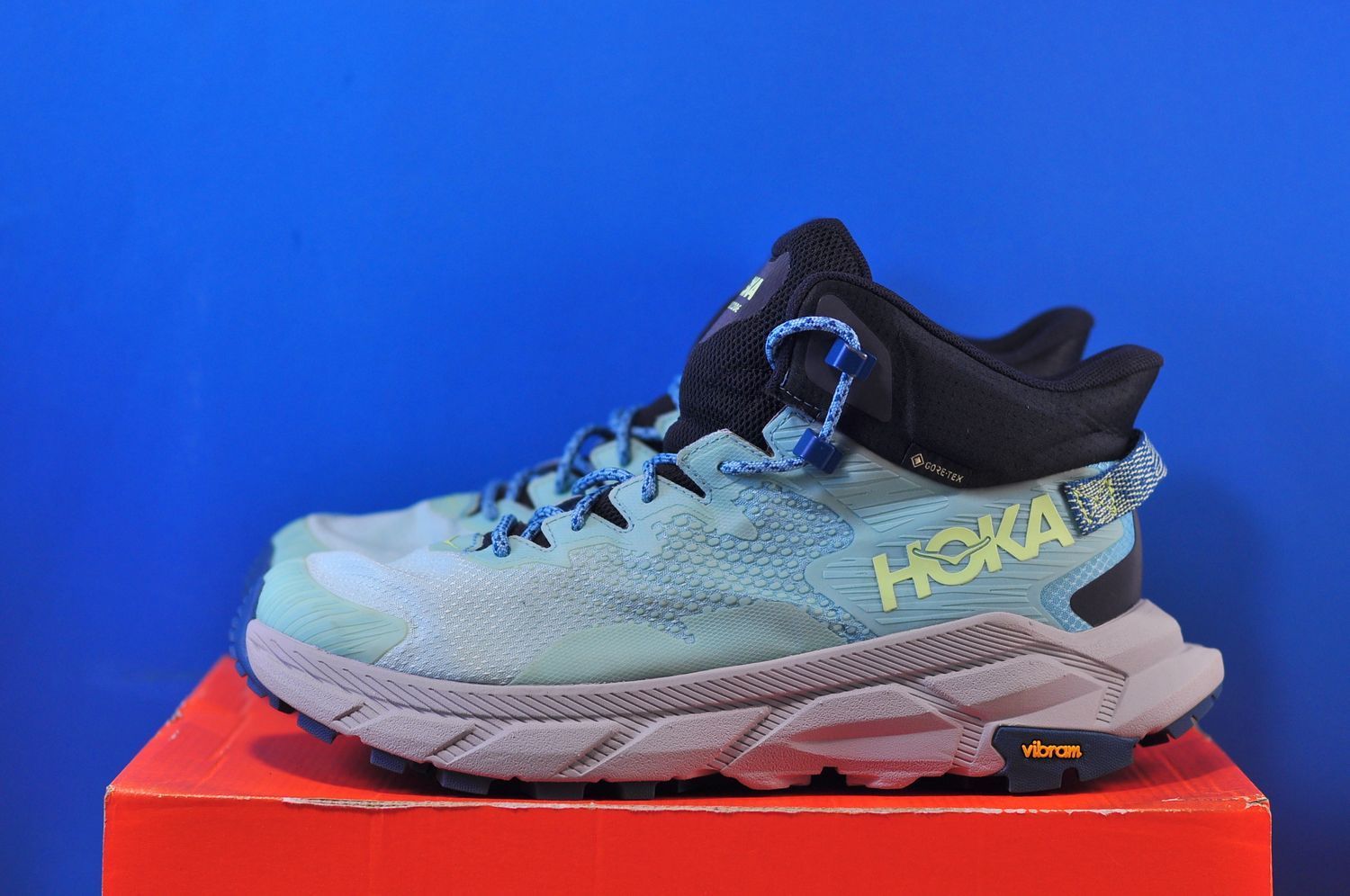 Кросівки Hoka One One Trail Code Gore-Tex Shoes Light Blue 1123166 BGCS ...