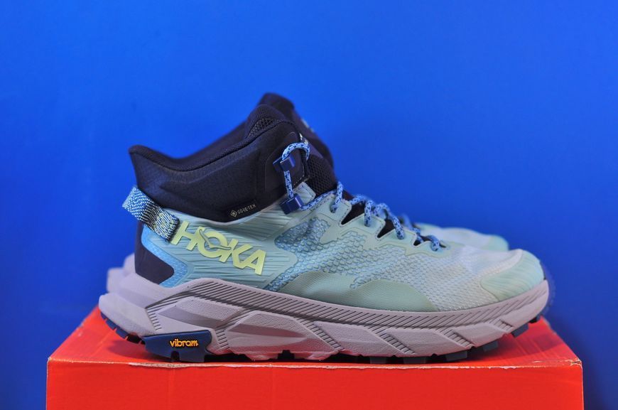 Кросівки Hoka One One Trail Code Gore-Tex Shoes Light Blue 1123166 BGCS ...